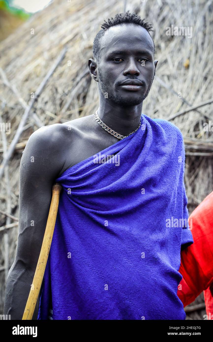 Mursi man male people jinka omo valley hi-res stock photography and ...