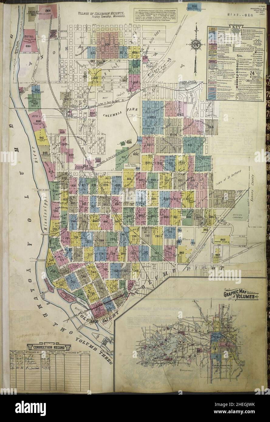 Sanborn Fire Insurance Map from Minneapolis, Hennepin County, Minnesota ...