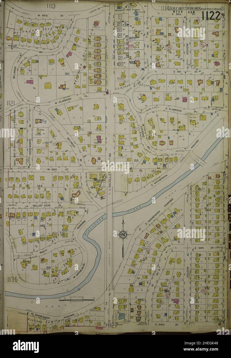Sanborn Fire Insurance Map from Minneapolis, Hennepin County, Minnesota ...