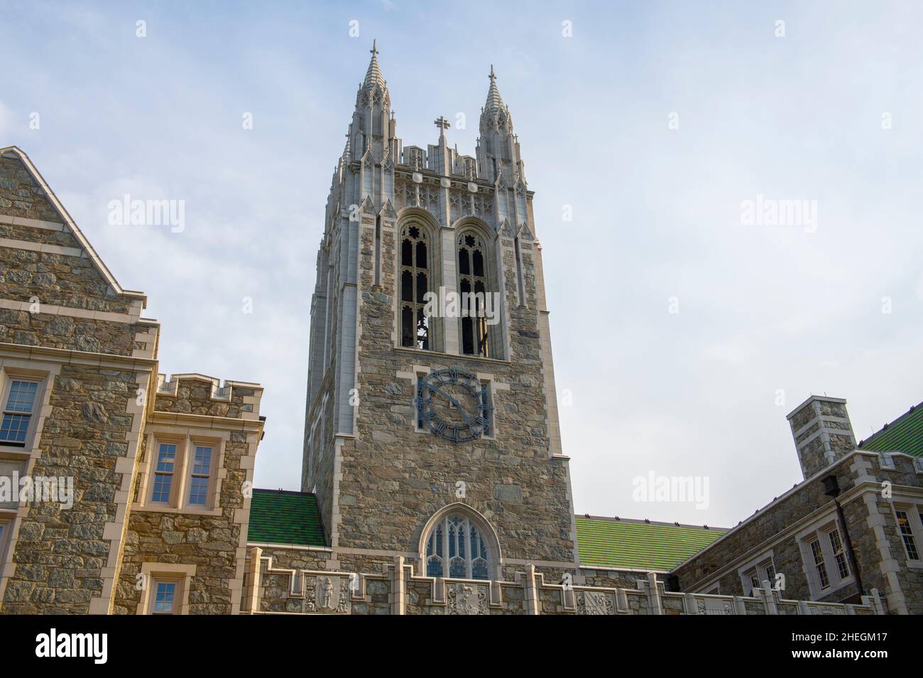 Boston campus quad hi-res stock photography and images - Alamy