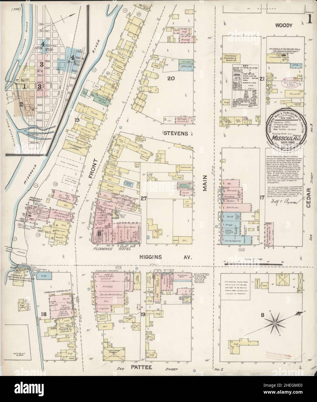 Missoula county map hi-res stock photography and images - Alamy