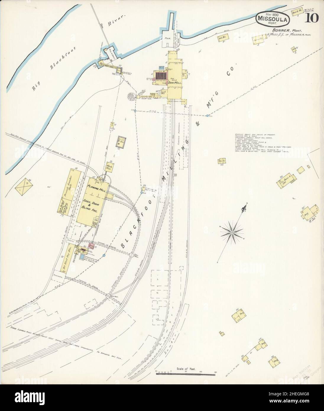 Missoula county map hi-res stock photography and images - Alamy