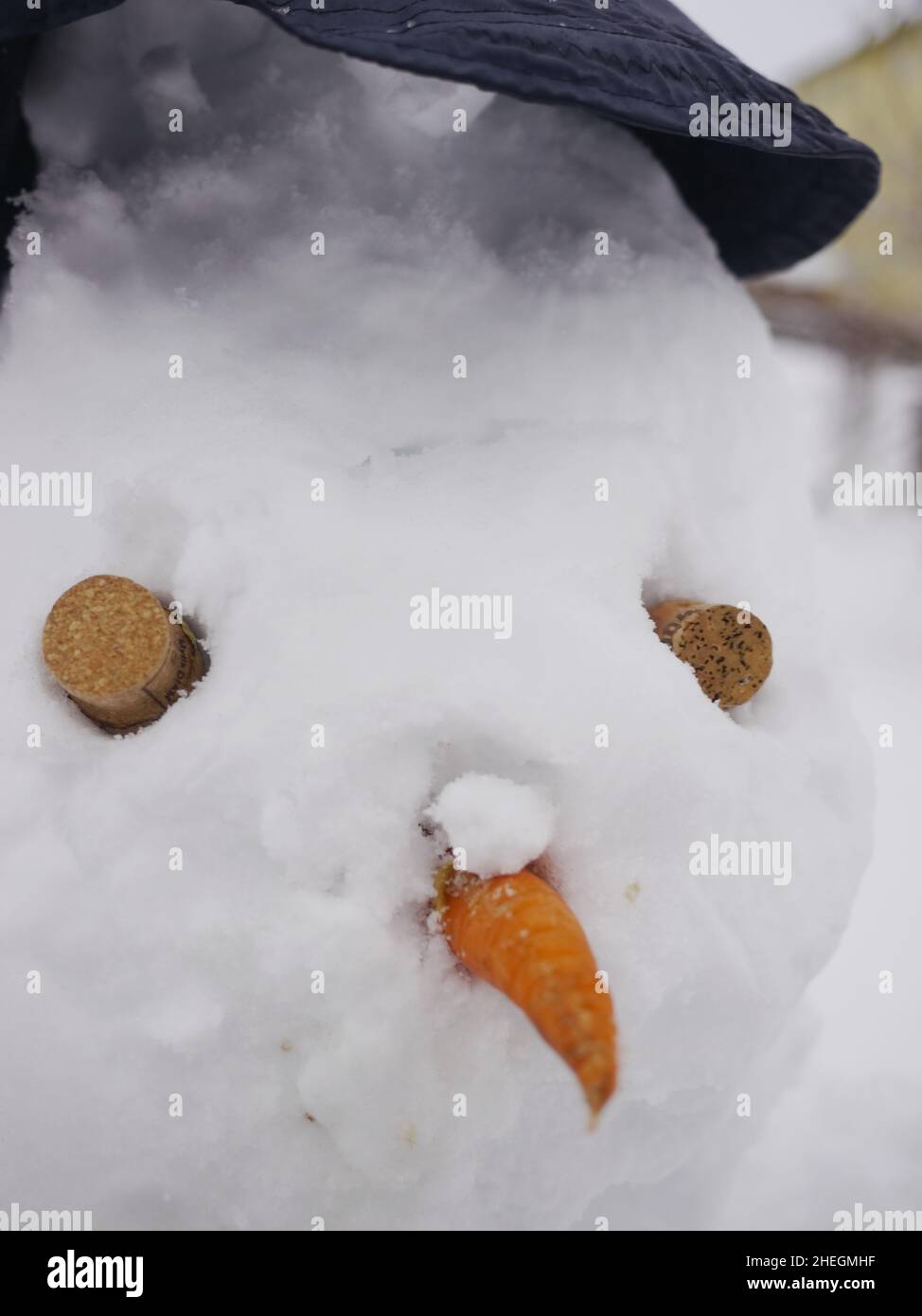 Snowman face hi-res stock photography and images - Alamy