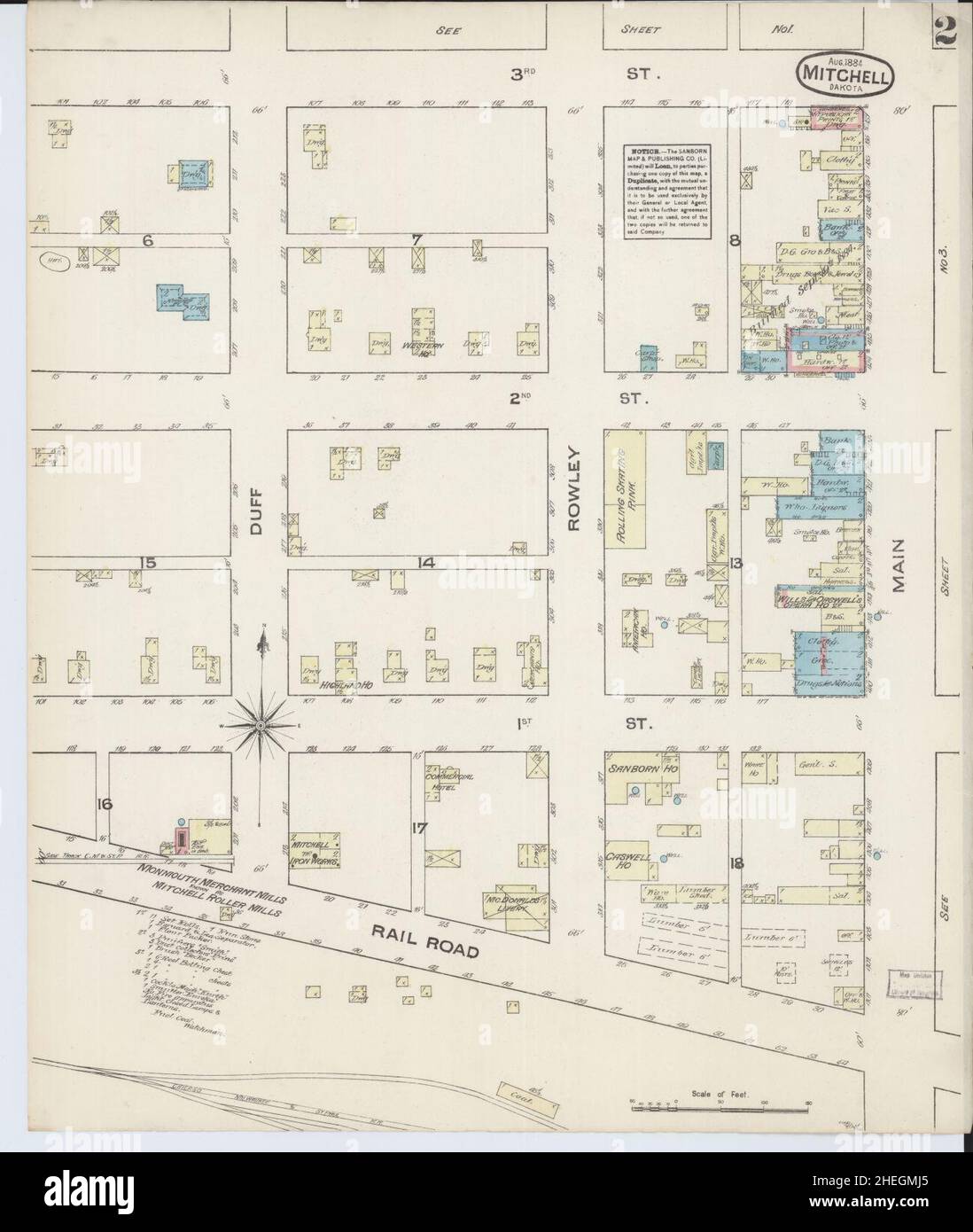 Map of davison hi-res stock photography and images - Alamy