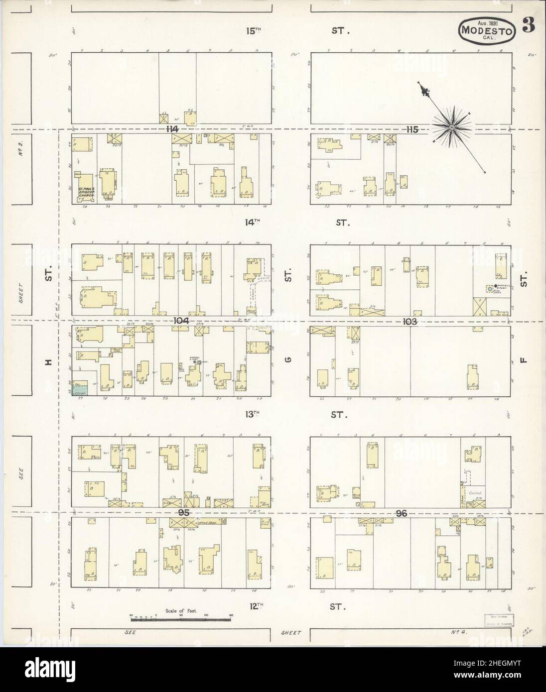 Stanislaus county map hi-res stock photography and images - Alamy