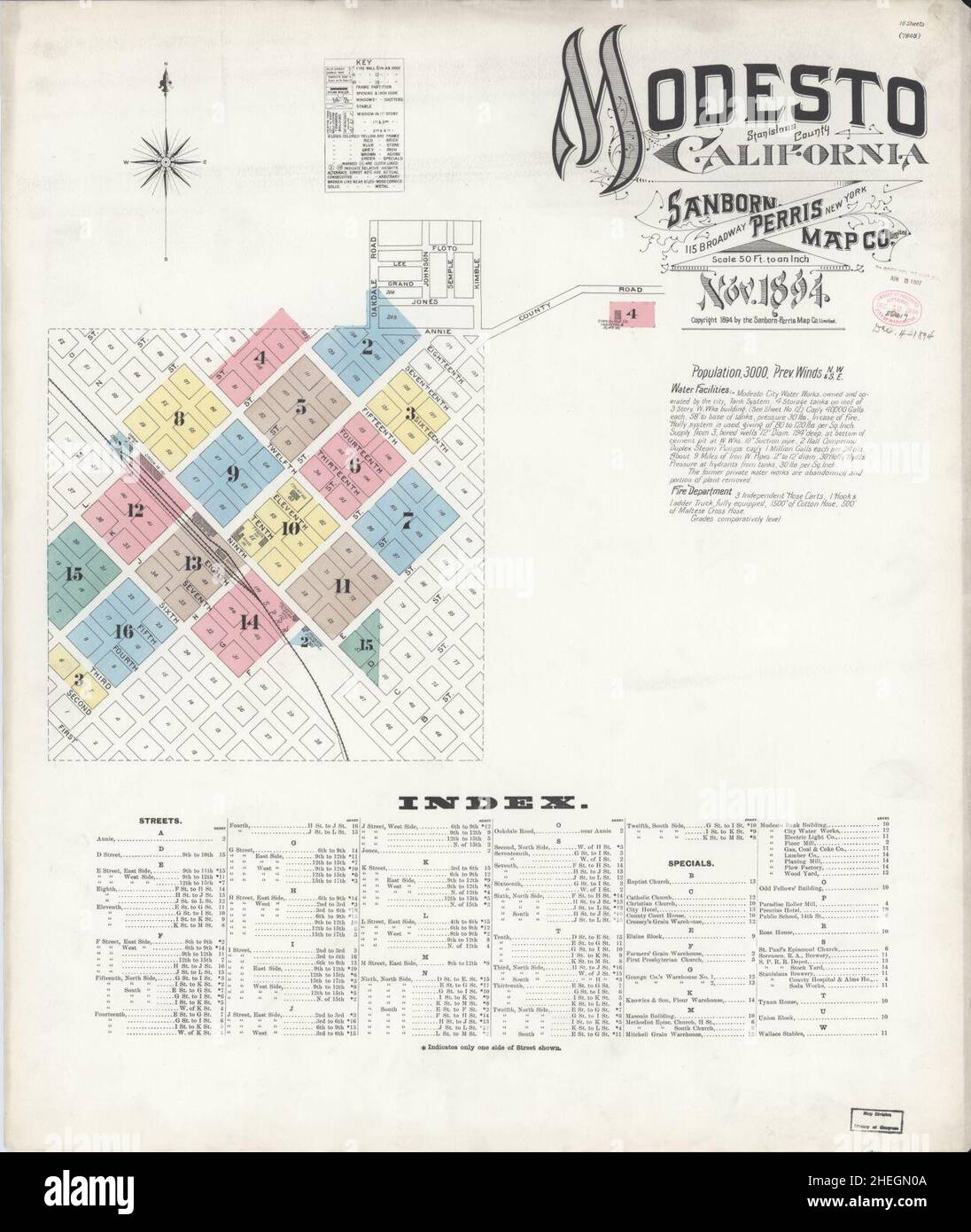 Stanislaus county map hi-res stock photography and images - Alamy