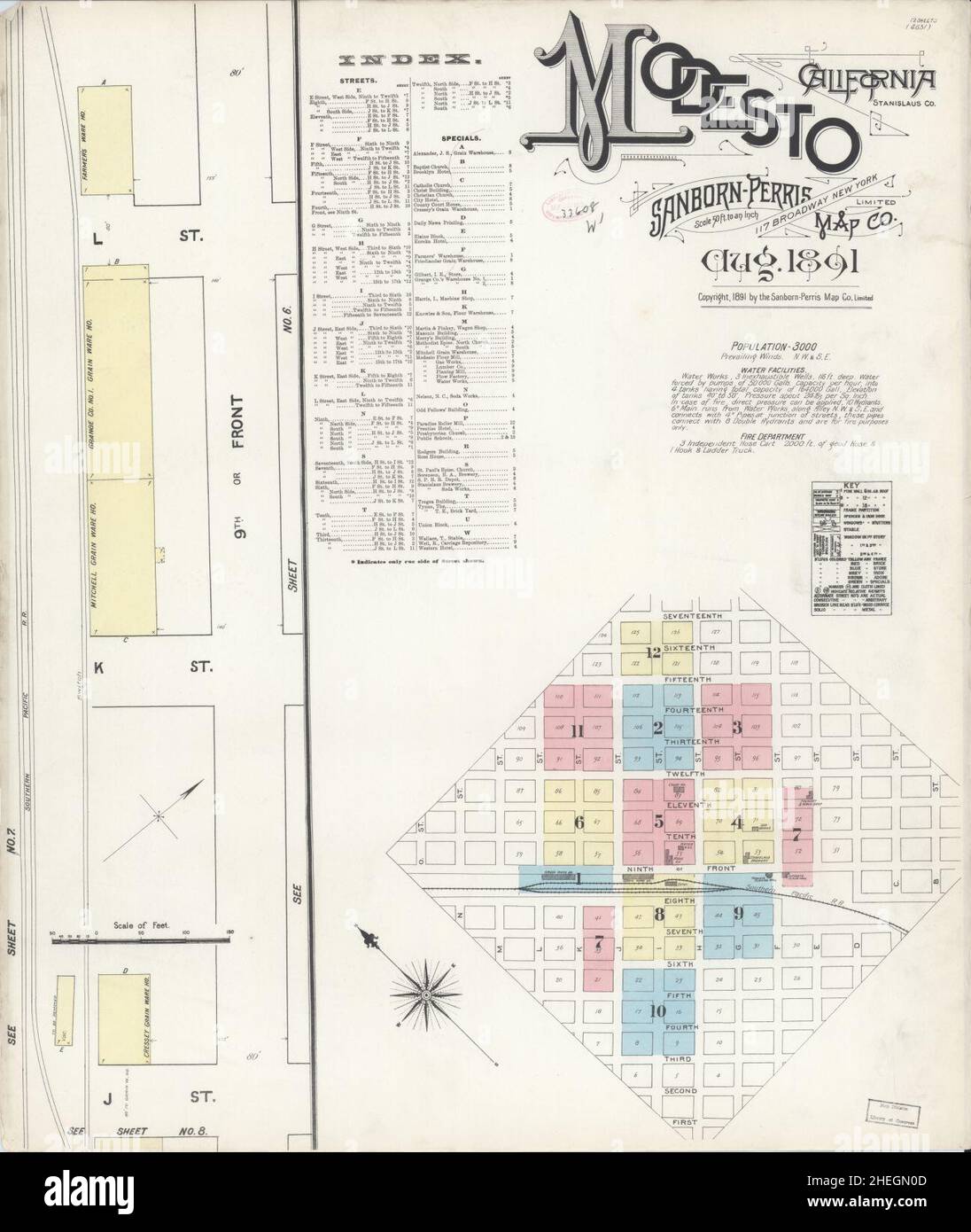 Stanislaus county map hi-res stock photography and images - Alamy