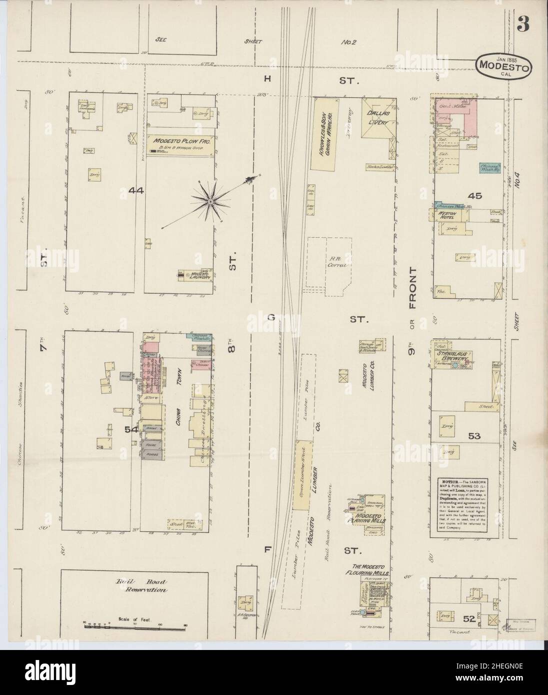 Stanislaus county map hi-res stock photography and images - Alamy