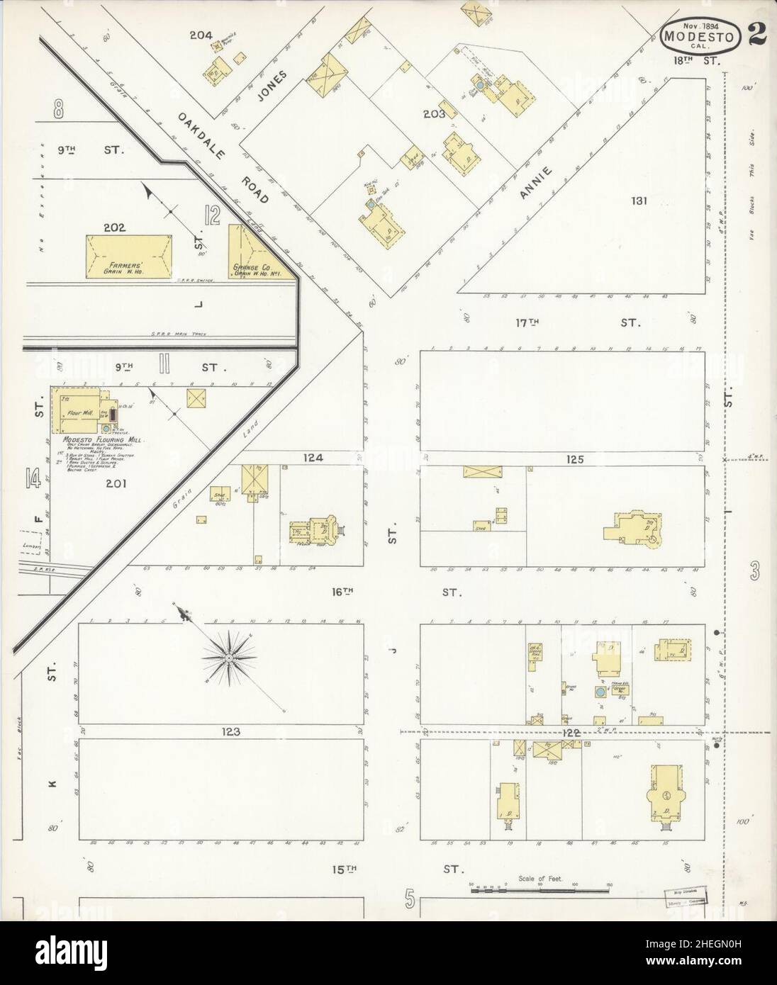 Stanislaus county map hi-res stock photography and images - Alamy