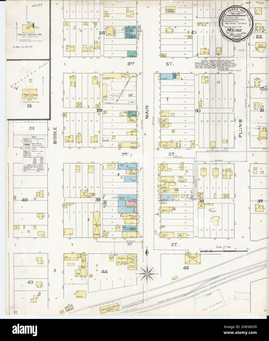 Moline kansas map hi-res stock photography and images - Alamy