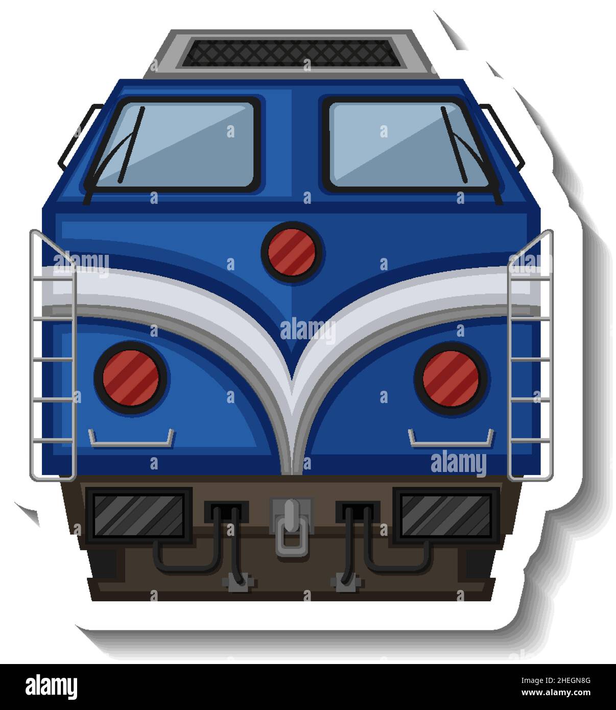 Train Vector Front