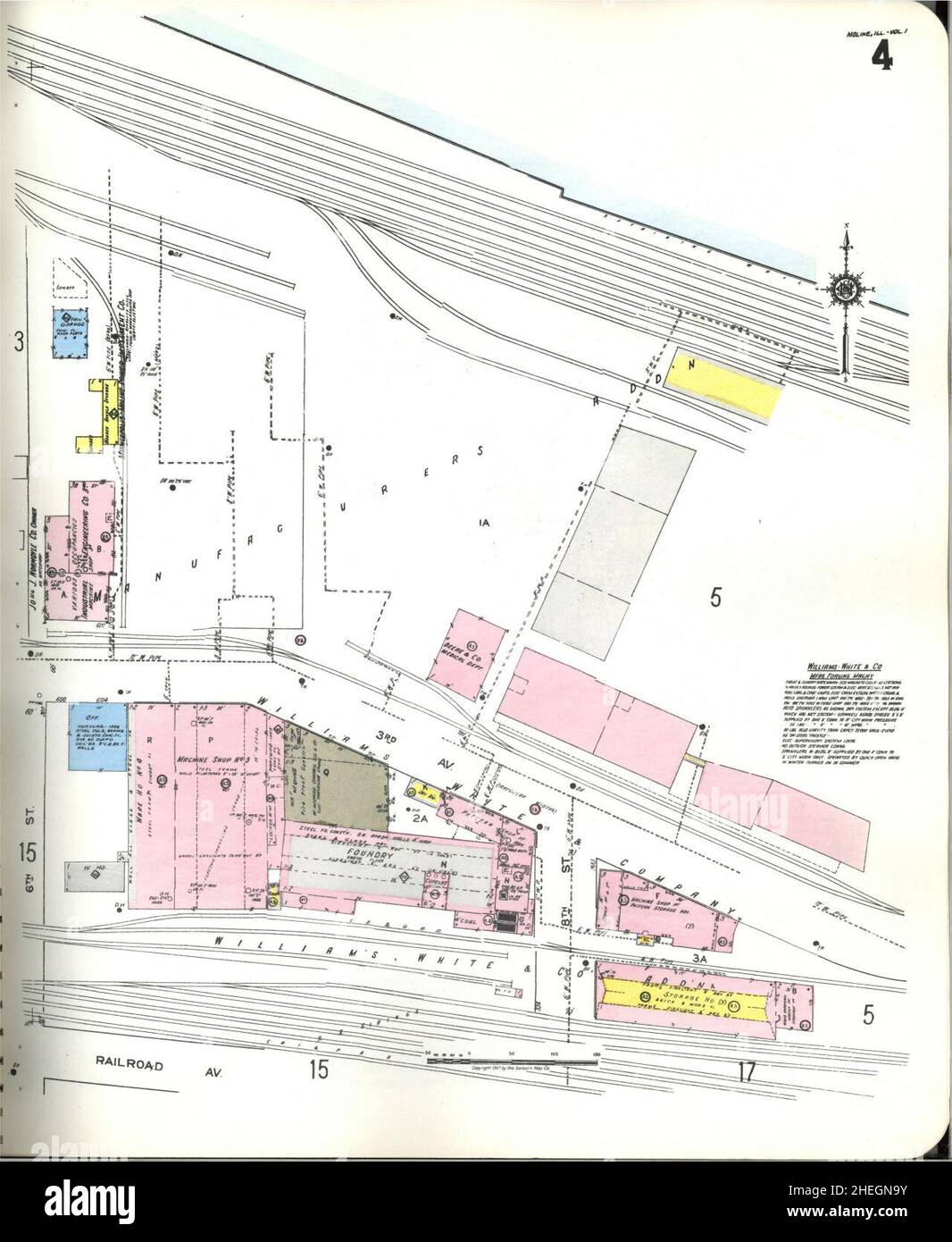 Moline map hi-res stock photography and images - Alamy