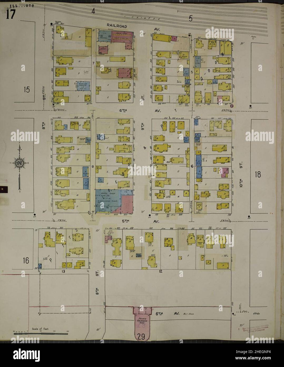 Moline map hi-res stock photography and images - Alamy