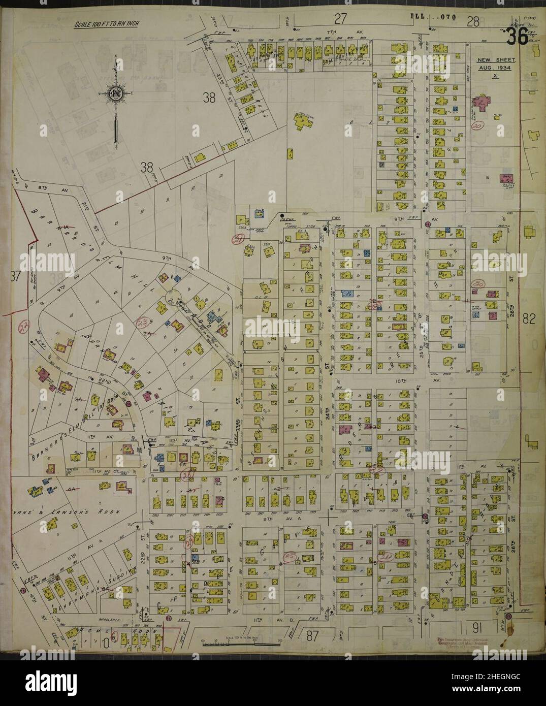 Moline map hi-res stock photography and images - Alamy