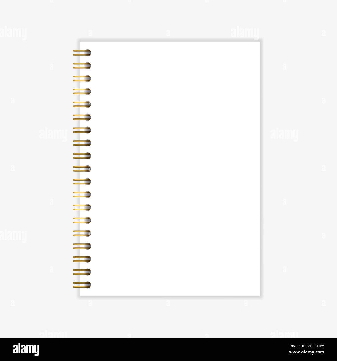 Spiral Notebook Template