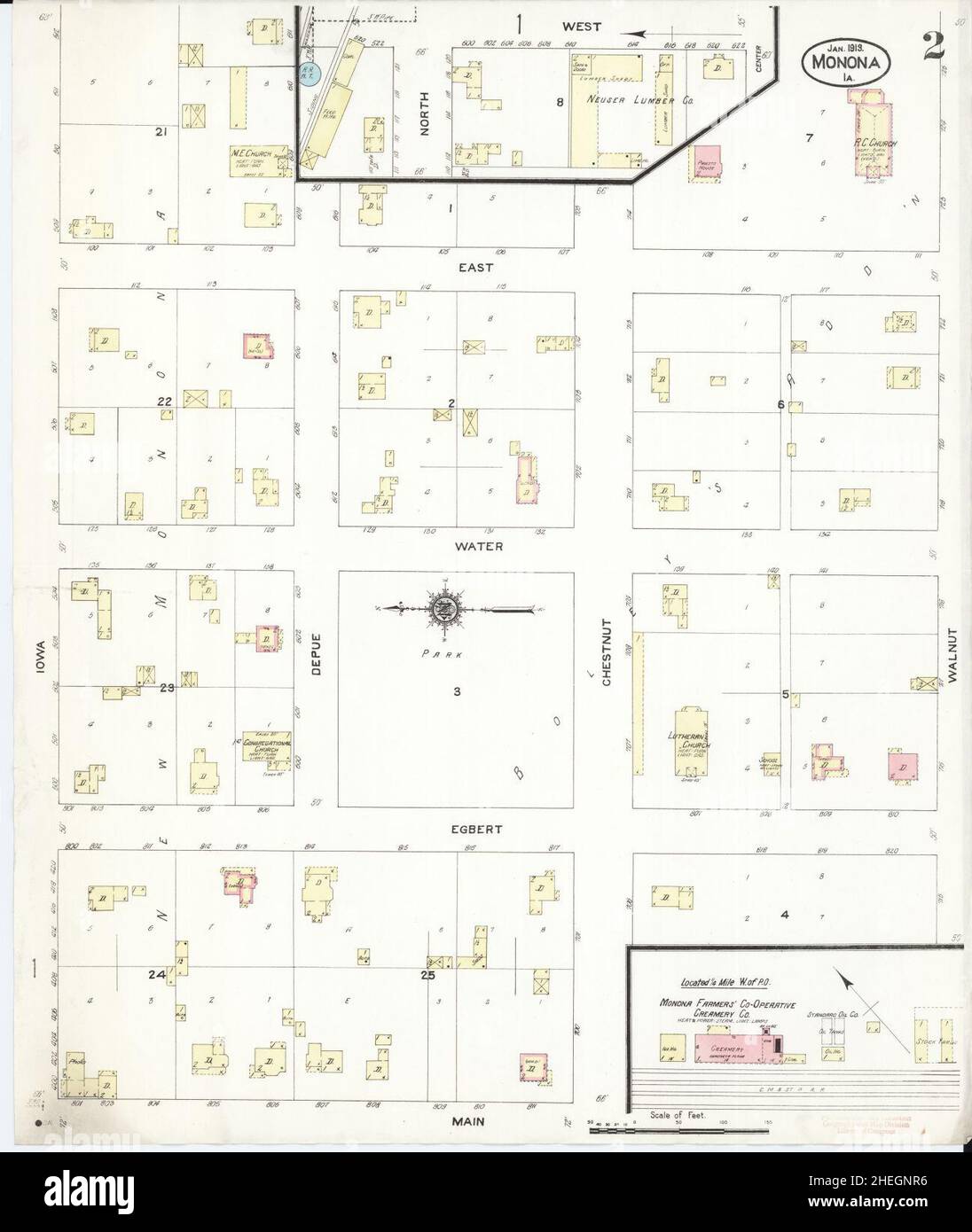 Map of monona hi-res stock photography and images - Alamy