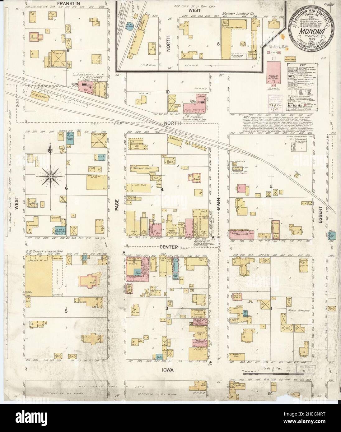 Map of monona hi-res stock photography and images - Alamy