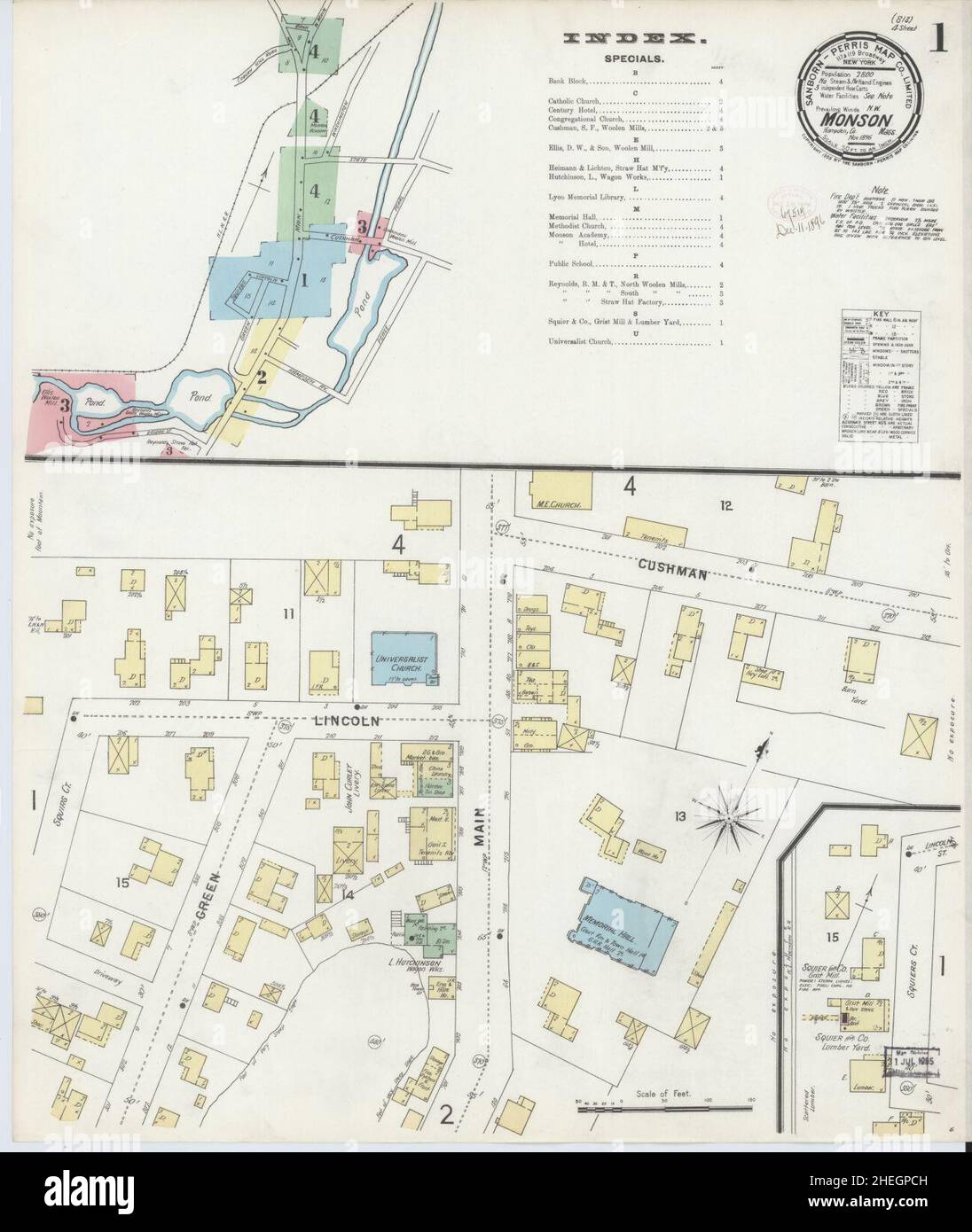 Hampden county map hi-res stock photography and images - Alamy