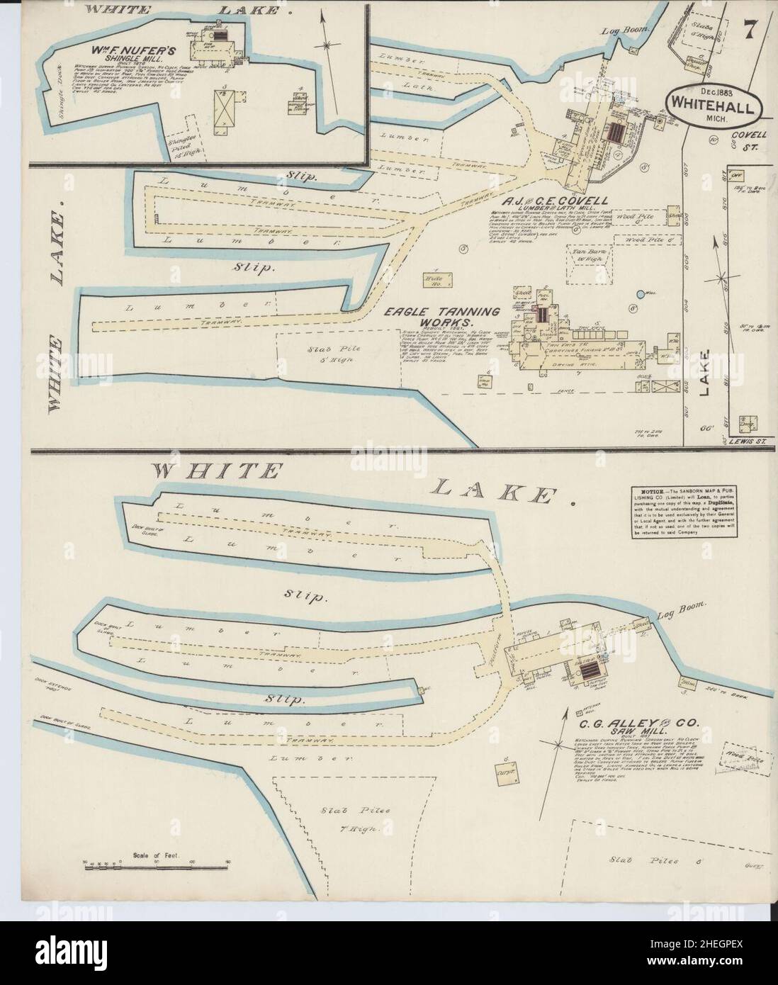 Map of montague michigan hi-res stock photography and images - Alamy