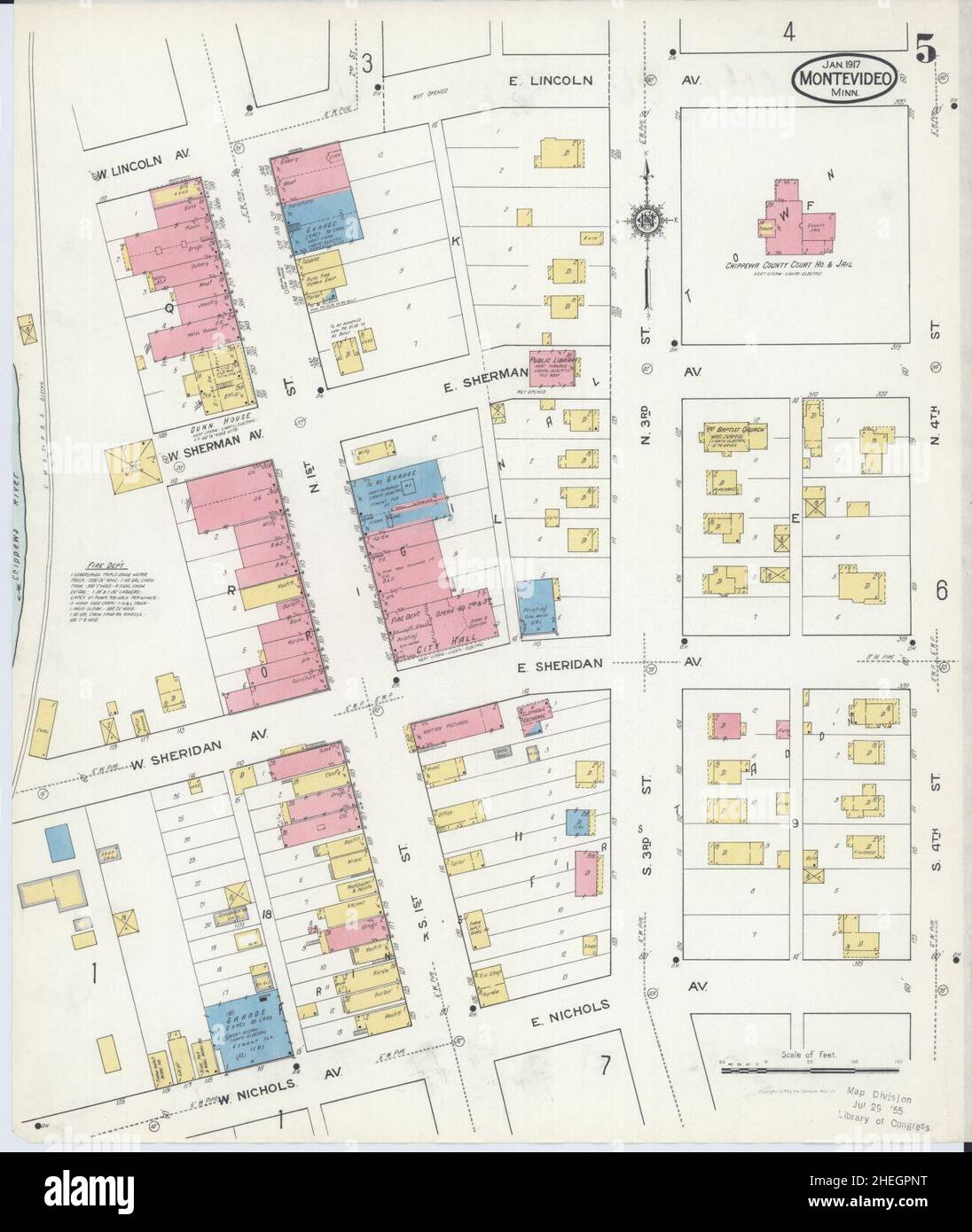 Montevideo minnesota map hi-res stock photography and images - Alamy
