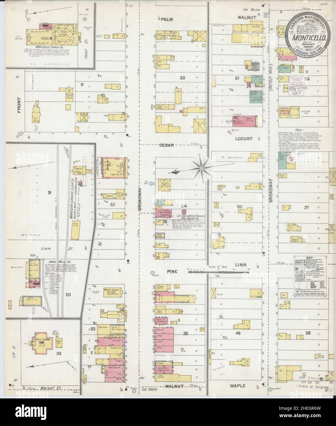 Monticello minnesota map hi-res stock photography and images - Alamy
