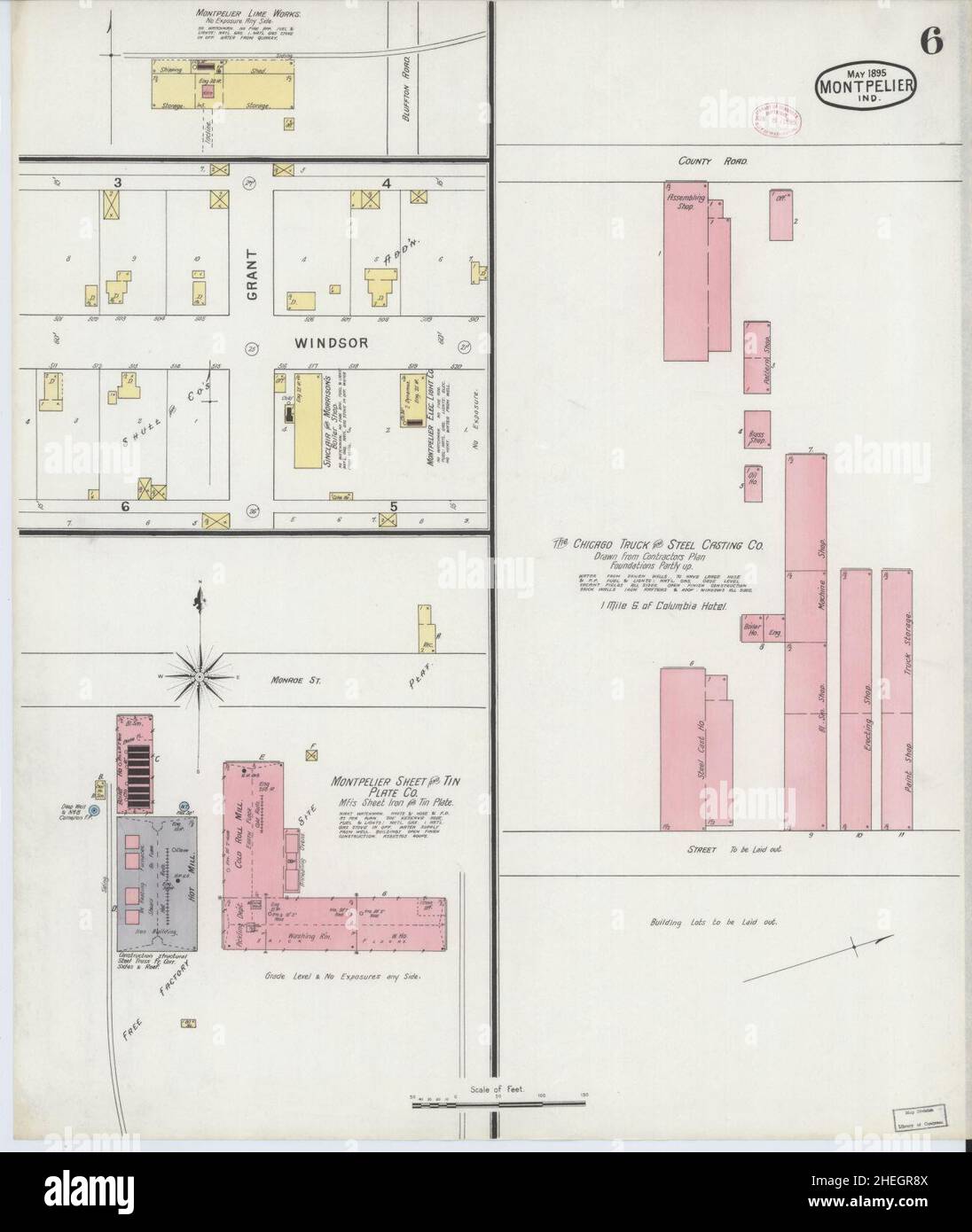 Map of blackford hi-res stock photography and images - Alamy