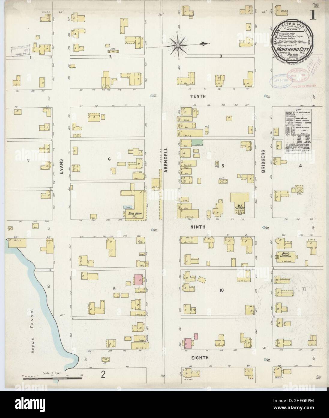 Map of morehead hi-res stock photography and images - Alamy