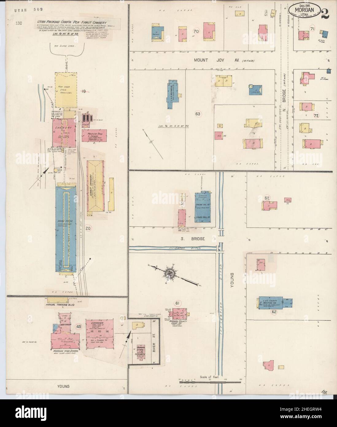 Map of morgan utah hi-res stock photography and images - Alamy