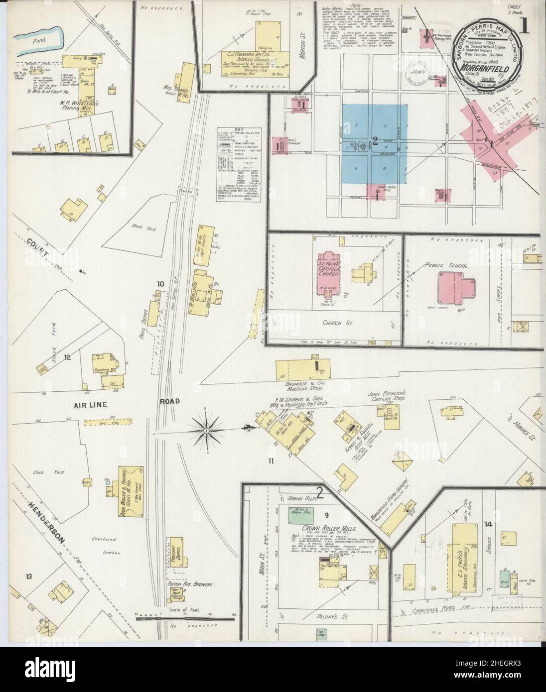 Morganfield map hi-res stock photography and images - Alamy