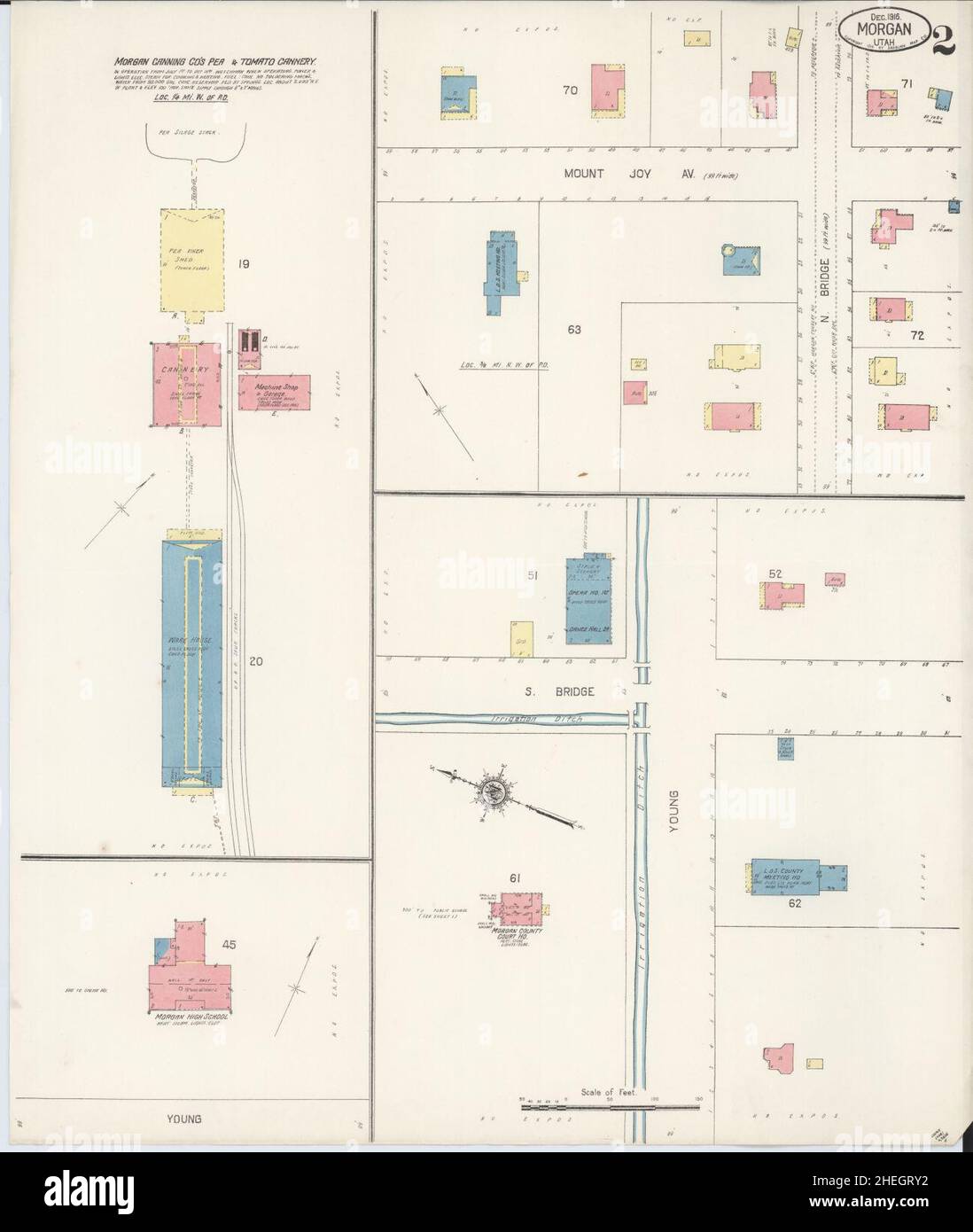 Morgan utah map hi-res stock photography and images - Alamy