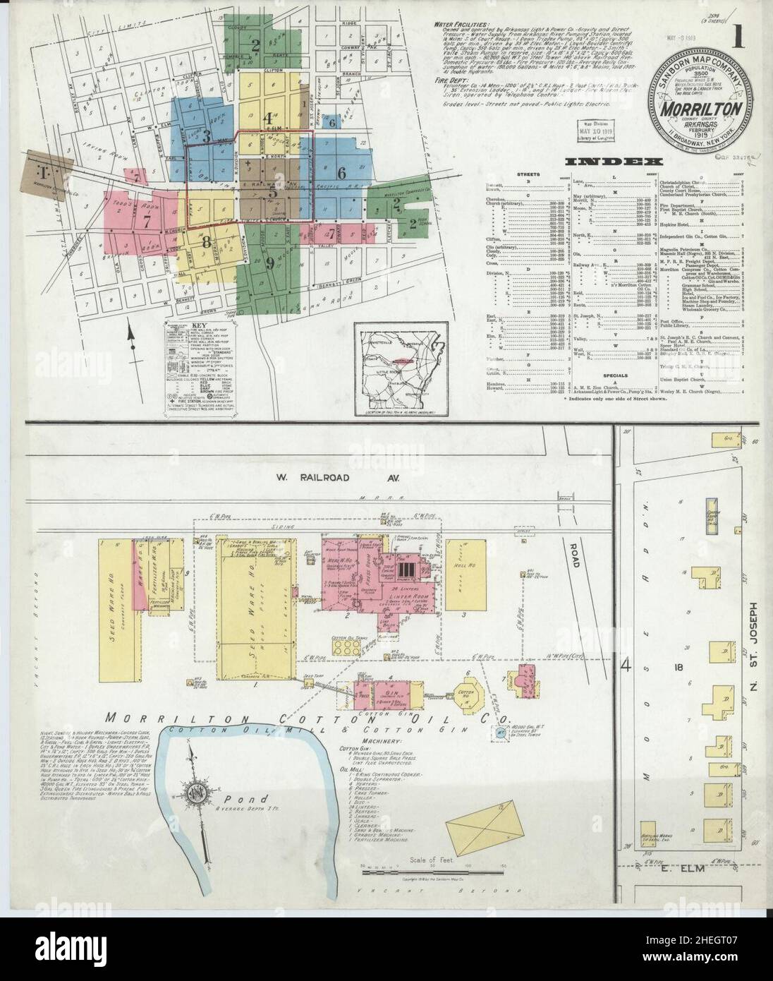 Conway county map hi-res stock photography and images - Alamy