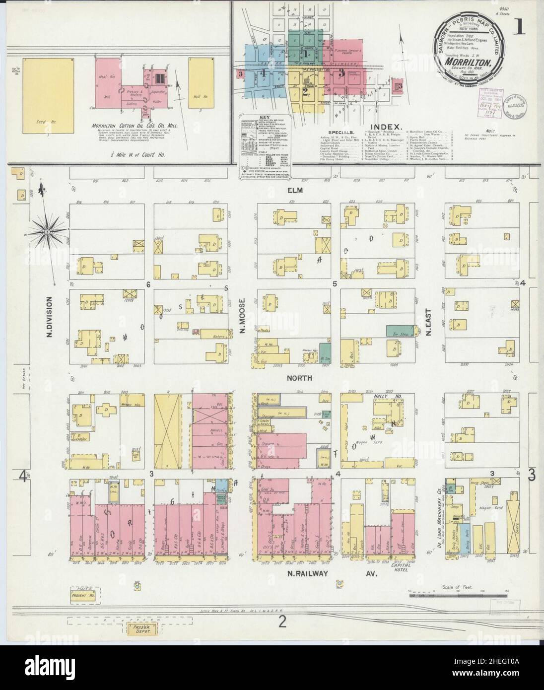 Conway county map hi-res stock photography and images - Alamy