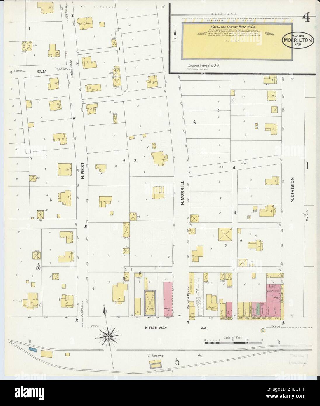 Conway county map hi-res stock photography and images - Alamy