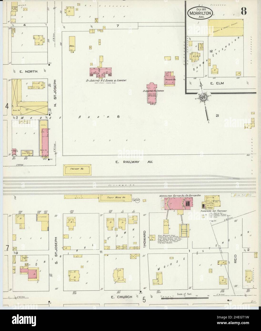 Conway county map hi-res stock photography and images - Alamy
