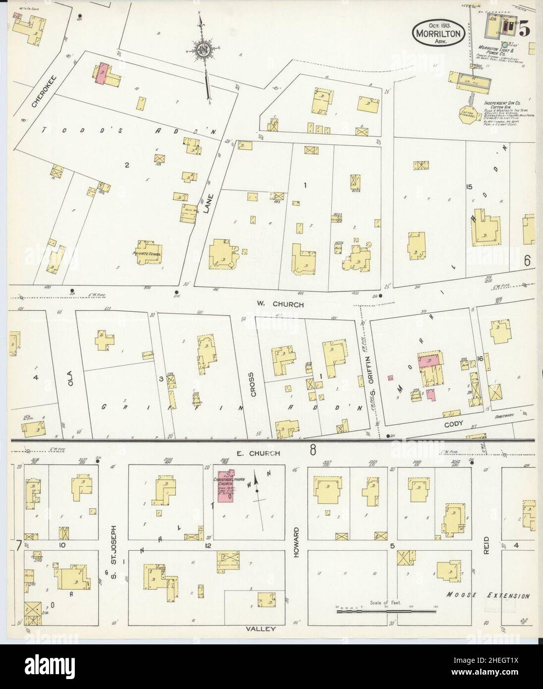 Conway county map hi-res stock photography and images - Alamy