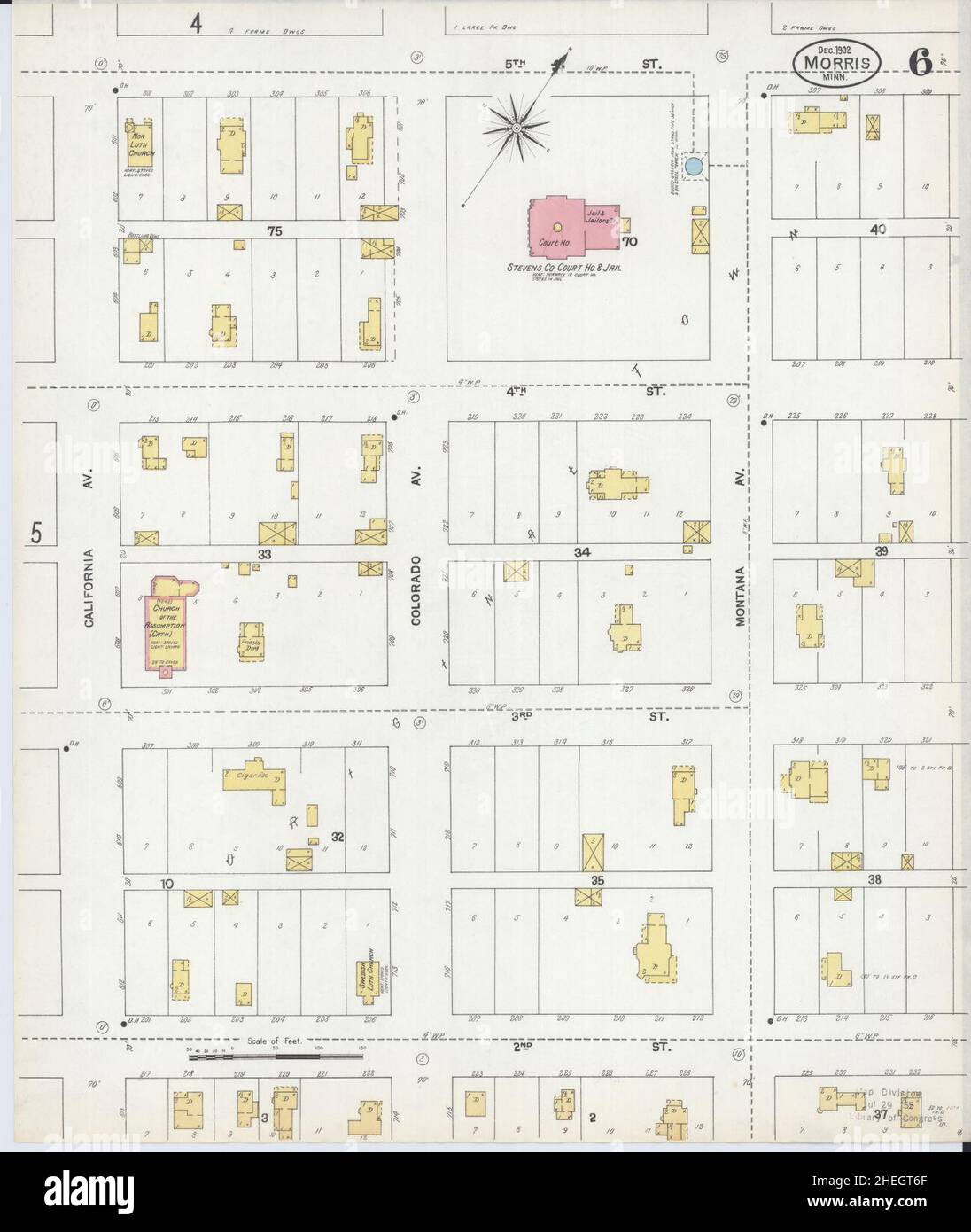Map of morris minnesota hi-res stock photography and images - Alamy