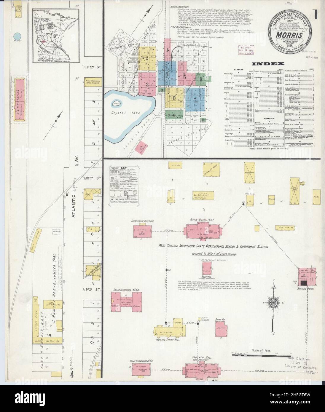 Morris minnesota map hi-res stock photography and images - Alamy