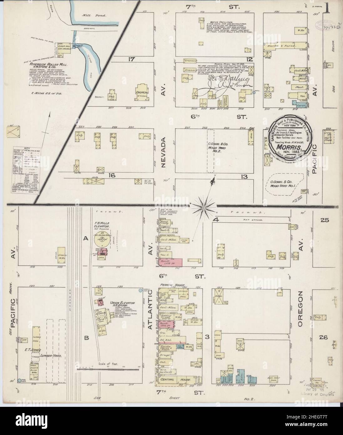 Map of morris minnesota hi-res stock photography and images - Alamy