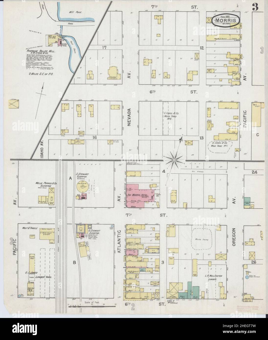 Morris minnesota map hi-res stock photography and images - Alamy