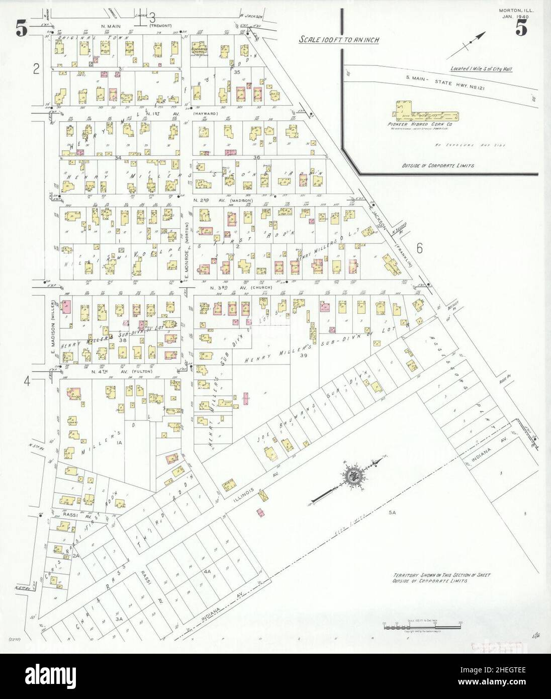 Morton county map hi-res stock photography and images - Alamy