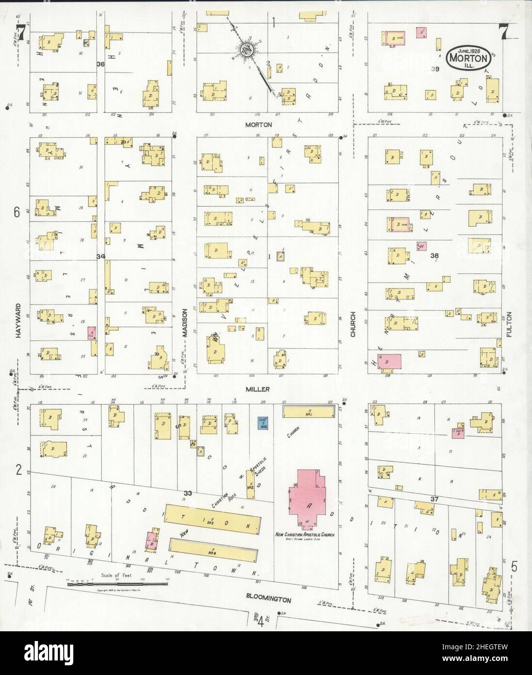 Morton county map hi-res stock photography and images - Alamy