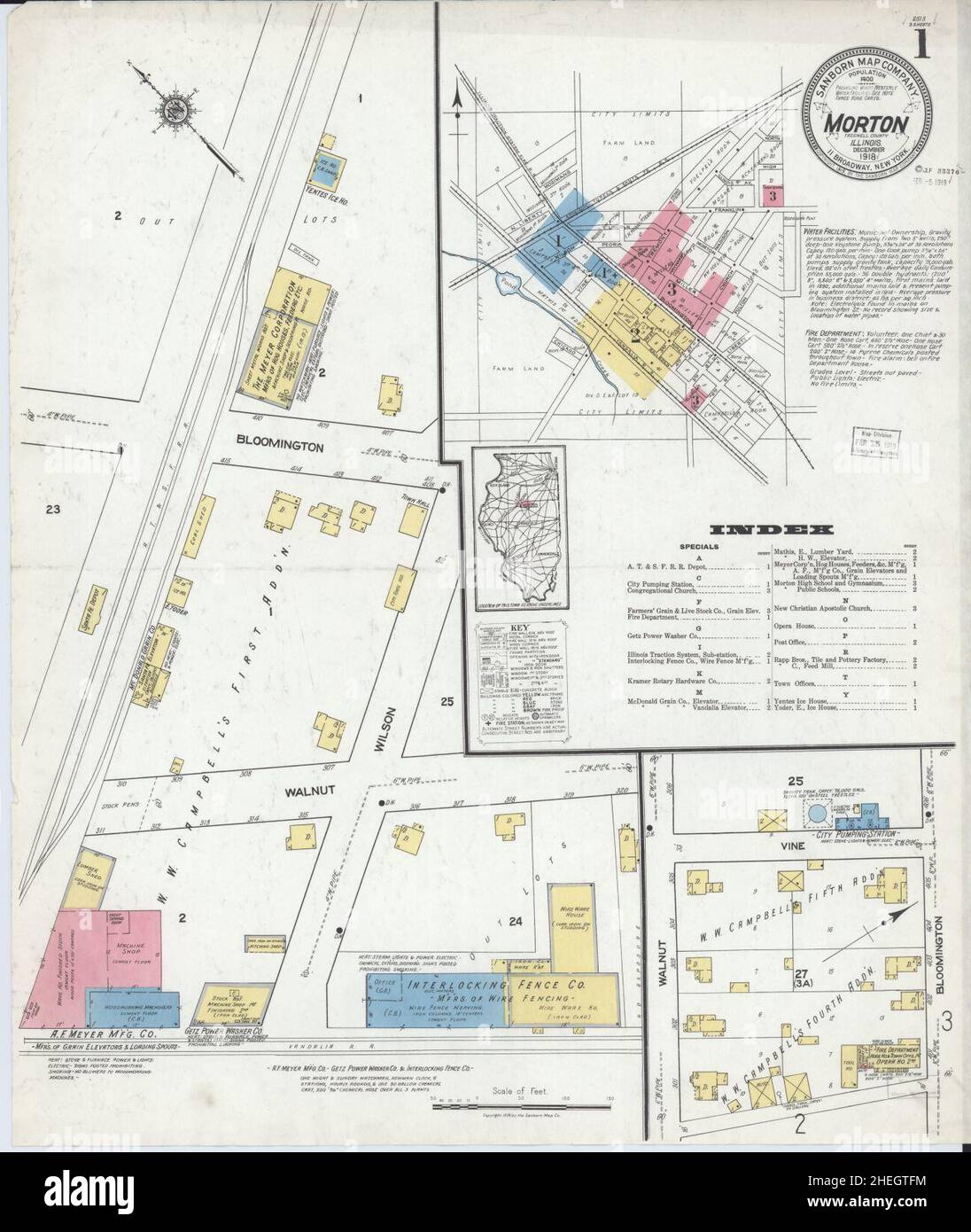 Morton county map hi-res stock photography and images - Alamy