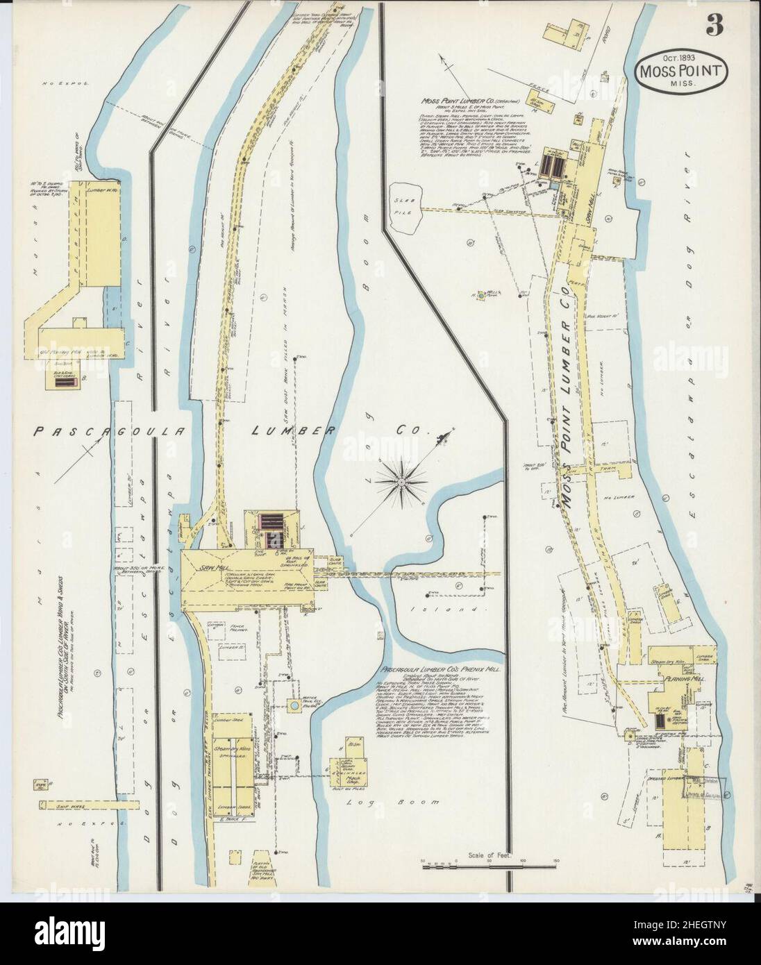 Moss point mississippi map hi-res stock photography and images - Alamy