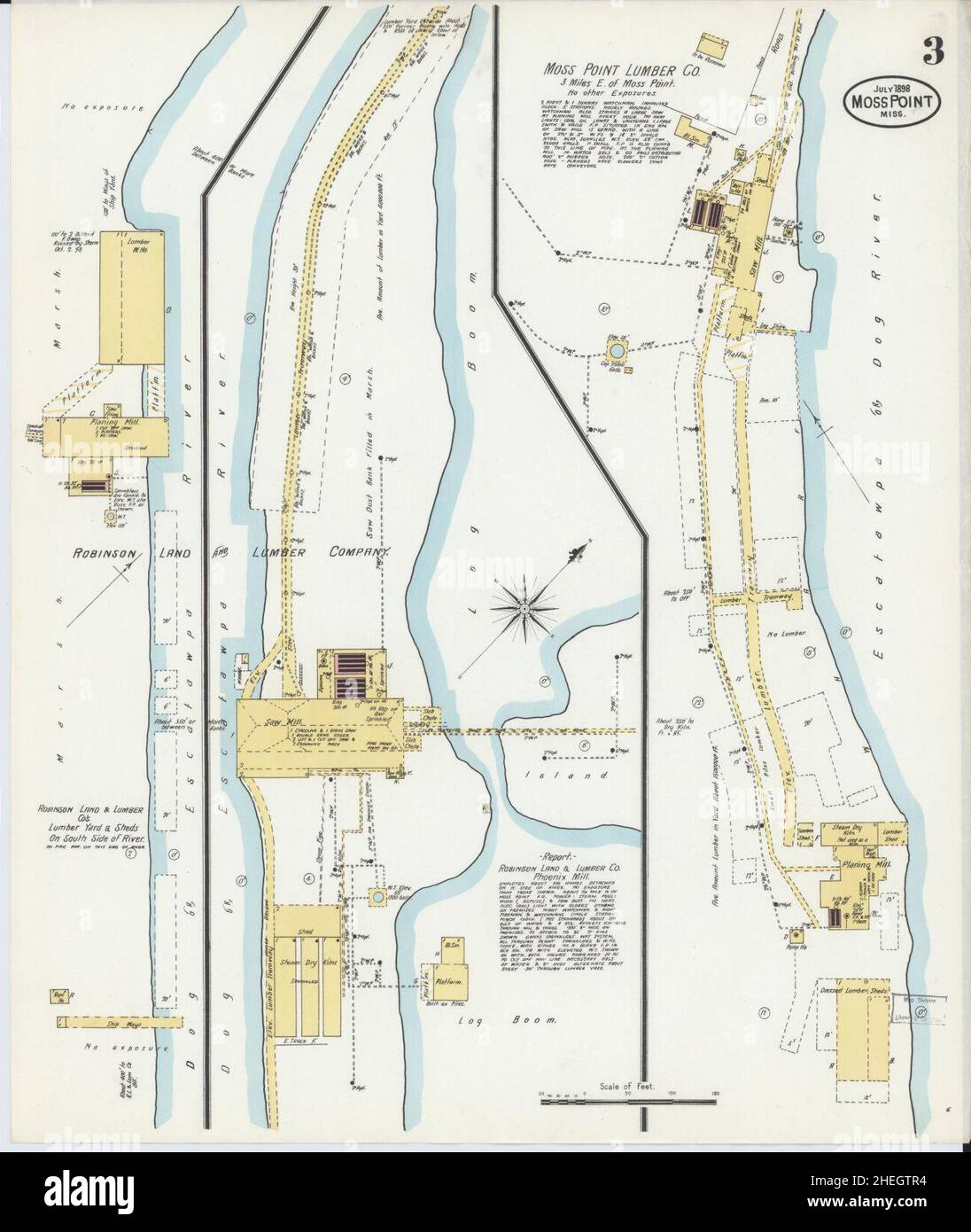 Map of moss point hi-res stock photography and images - Alamy
