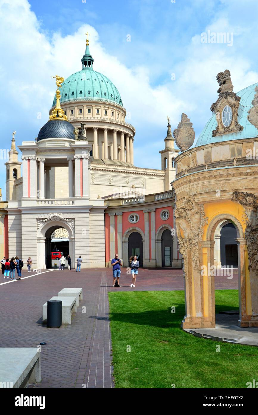GERMANY. POTSDAM. THE ST-NICHOLAS CHURCH, WORK OF THE ARCHITECT ...
