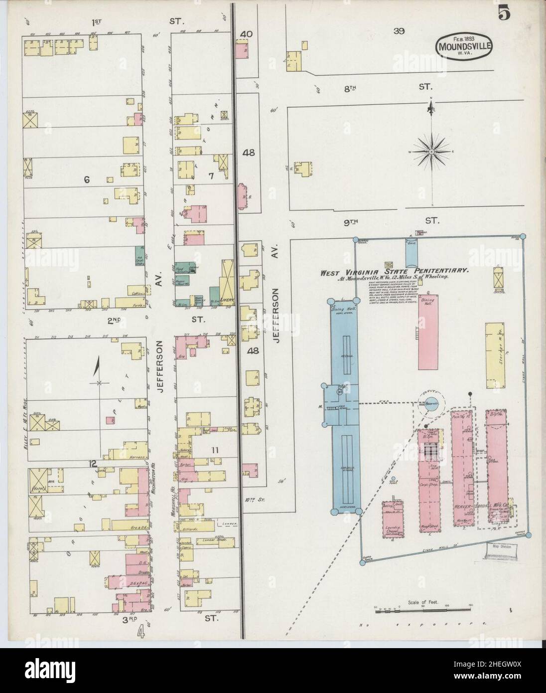 Marshall virginia map hi-res stock photography and images - Alamy