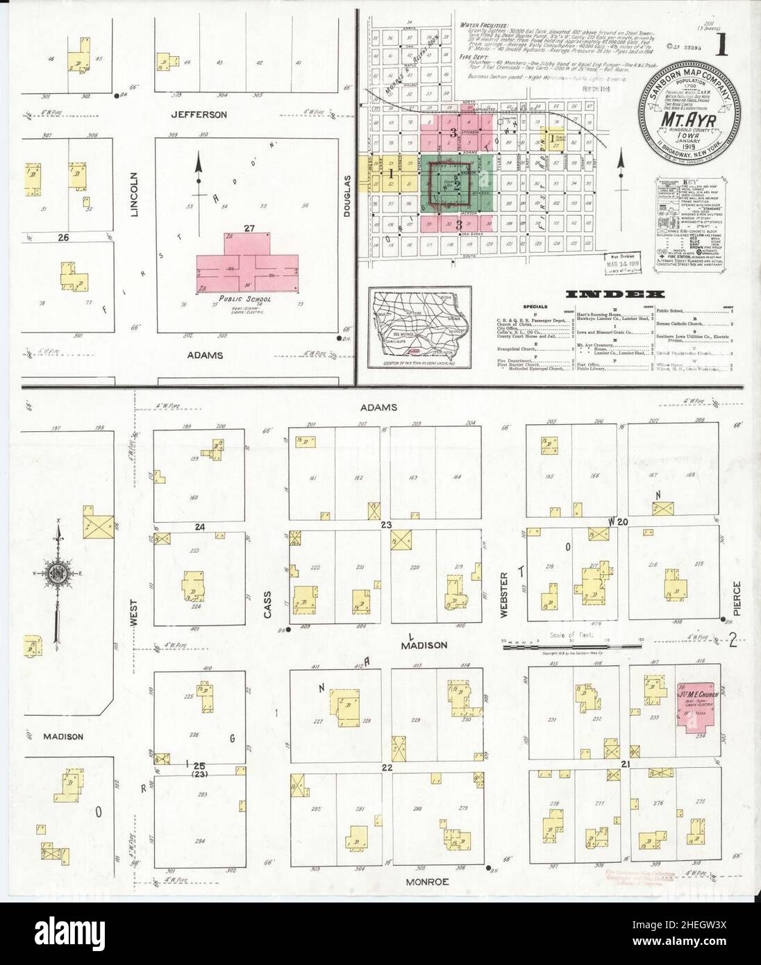 Map of ringgold hi-res stock photography and images - Alamy