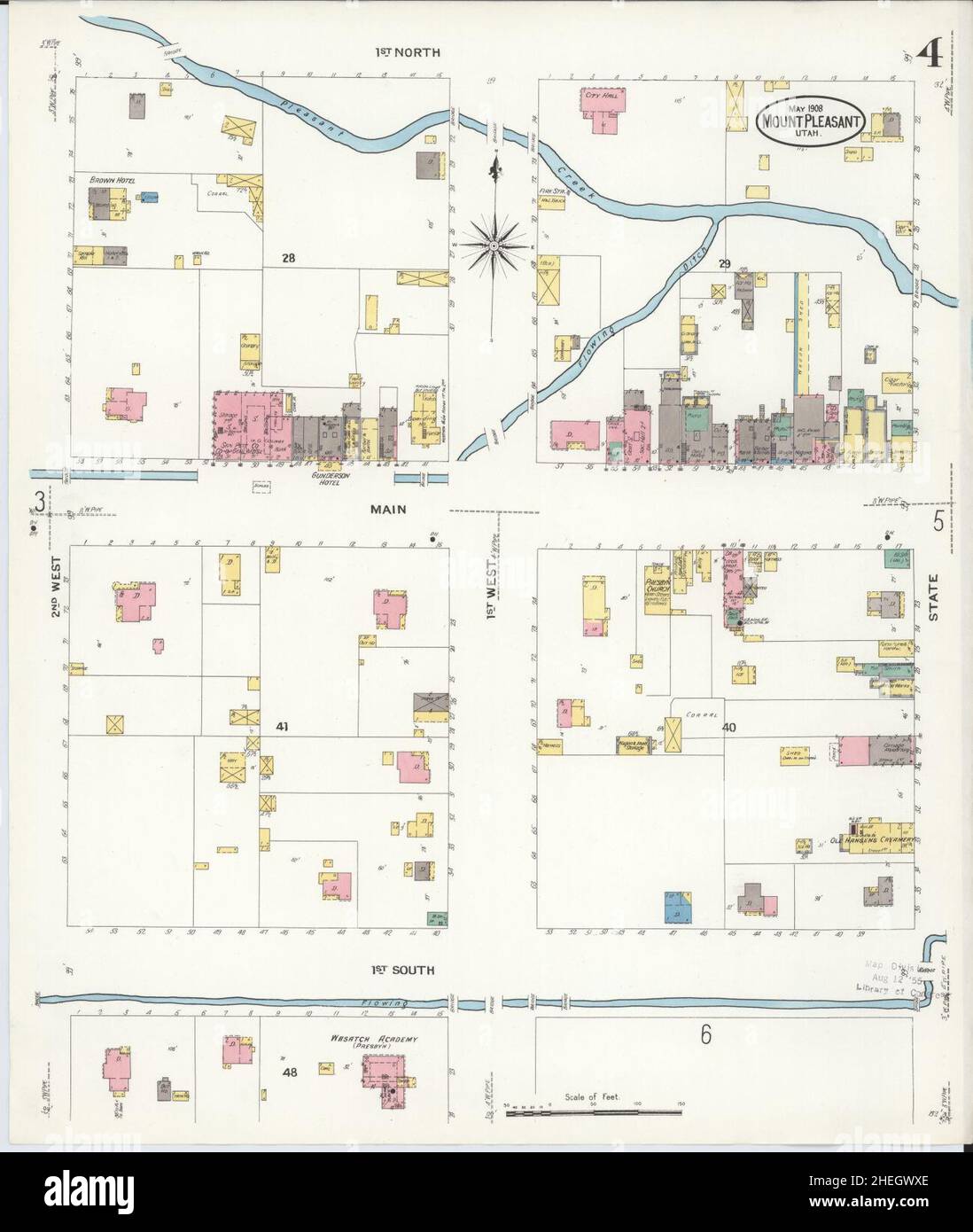 Sanpete county map hi-res stock photography and images - Alamy