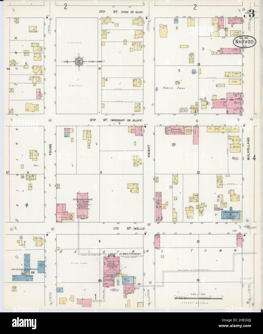 Nauvoo map hi-res stock photography and images - Alamy