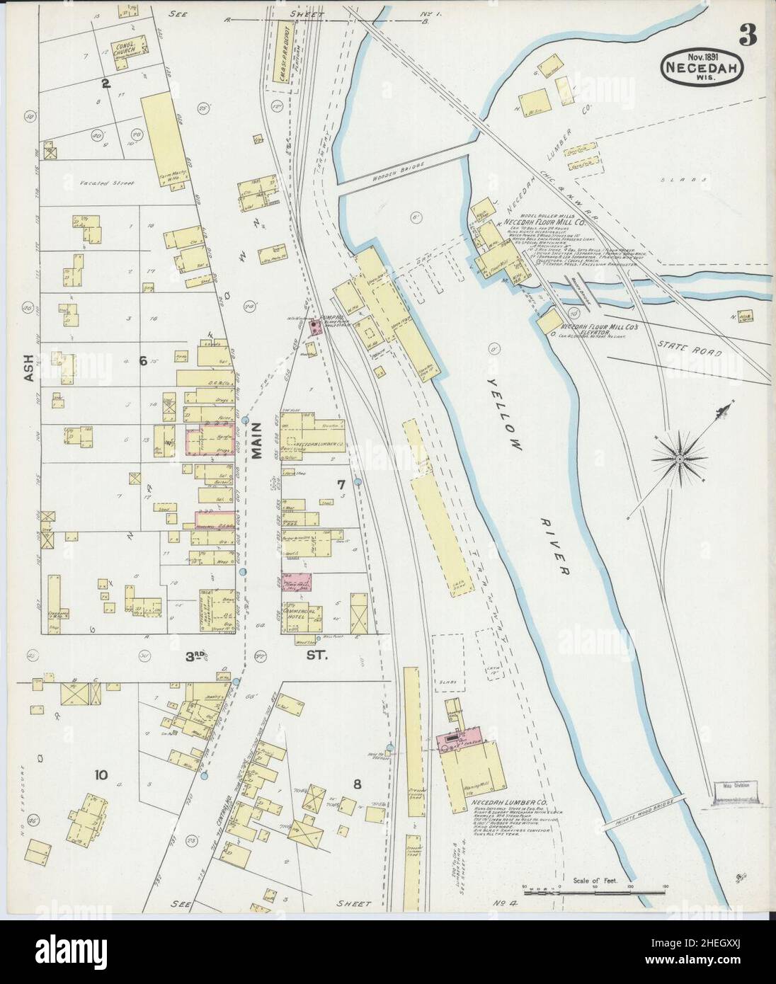Map of juneau wisconsin hi-res stock photography and images - Alamy